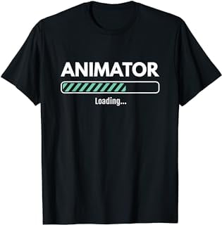 Animator Loading Studying Animation T-Shirt - Walmart.com