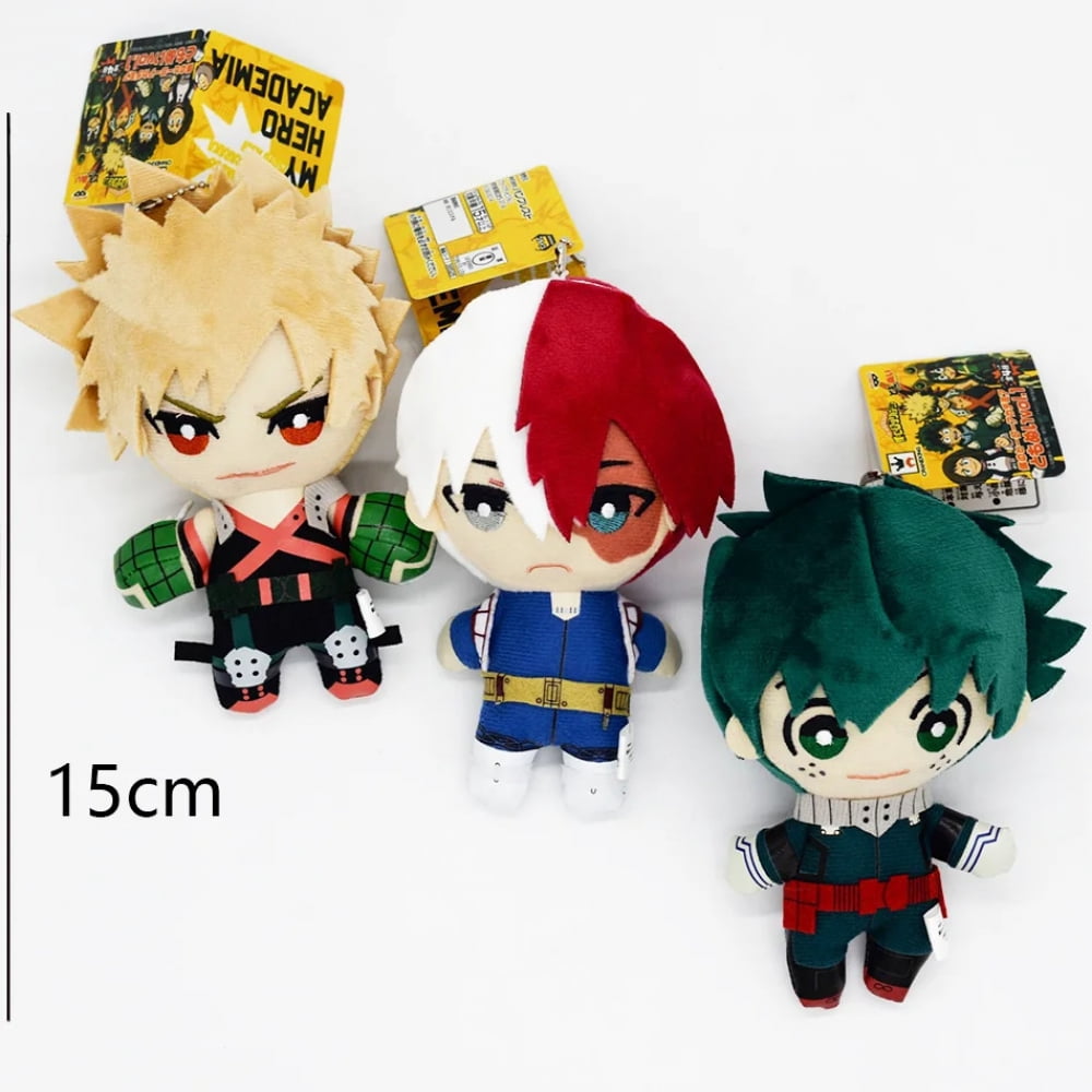 Anime 15-27cm My Hero Academia Plush Toys Cartoon Izuku Midoriya ...