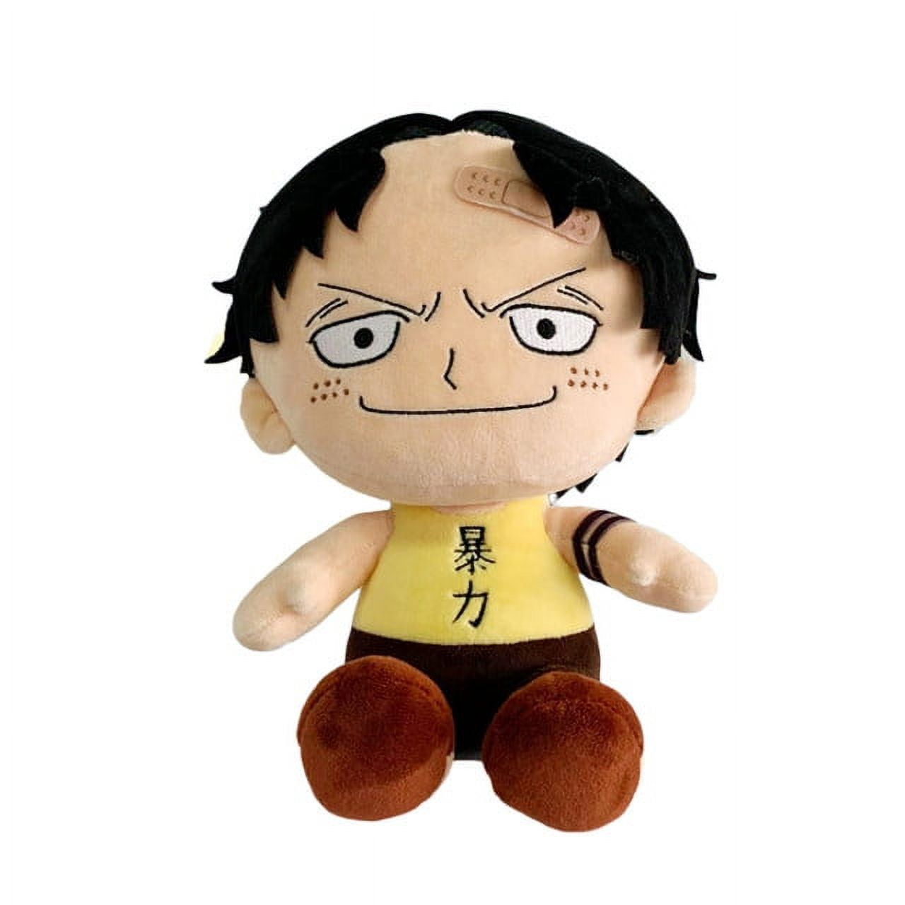 Anime 25cm Original Plush Toys CartoonFigure Luffy Chopper Ace Roronoa ...