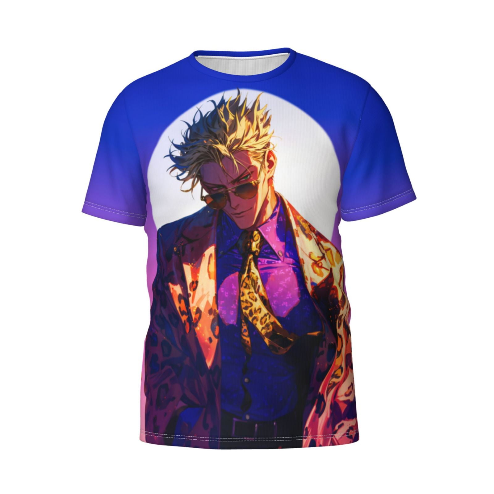 Anime 3d Graphic Mens Womens Short Sleeve Crew T-Shirt Nanami Kento ...