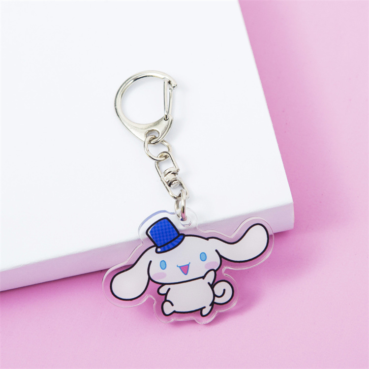 Anime Accessories Hello Kitty Y2k Keychain Kuromi My Melody Pochacco ...