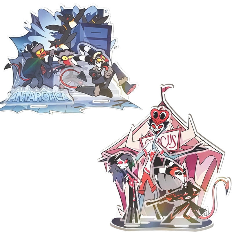 Anime Acrylic Standees for Helluva Boss Stolas Blitz Octavia Multi ...
