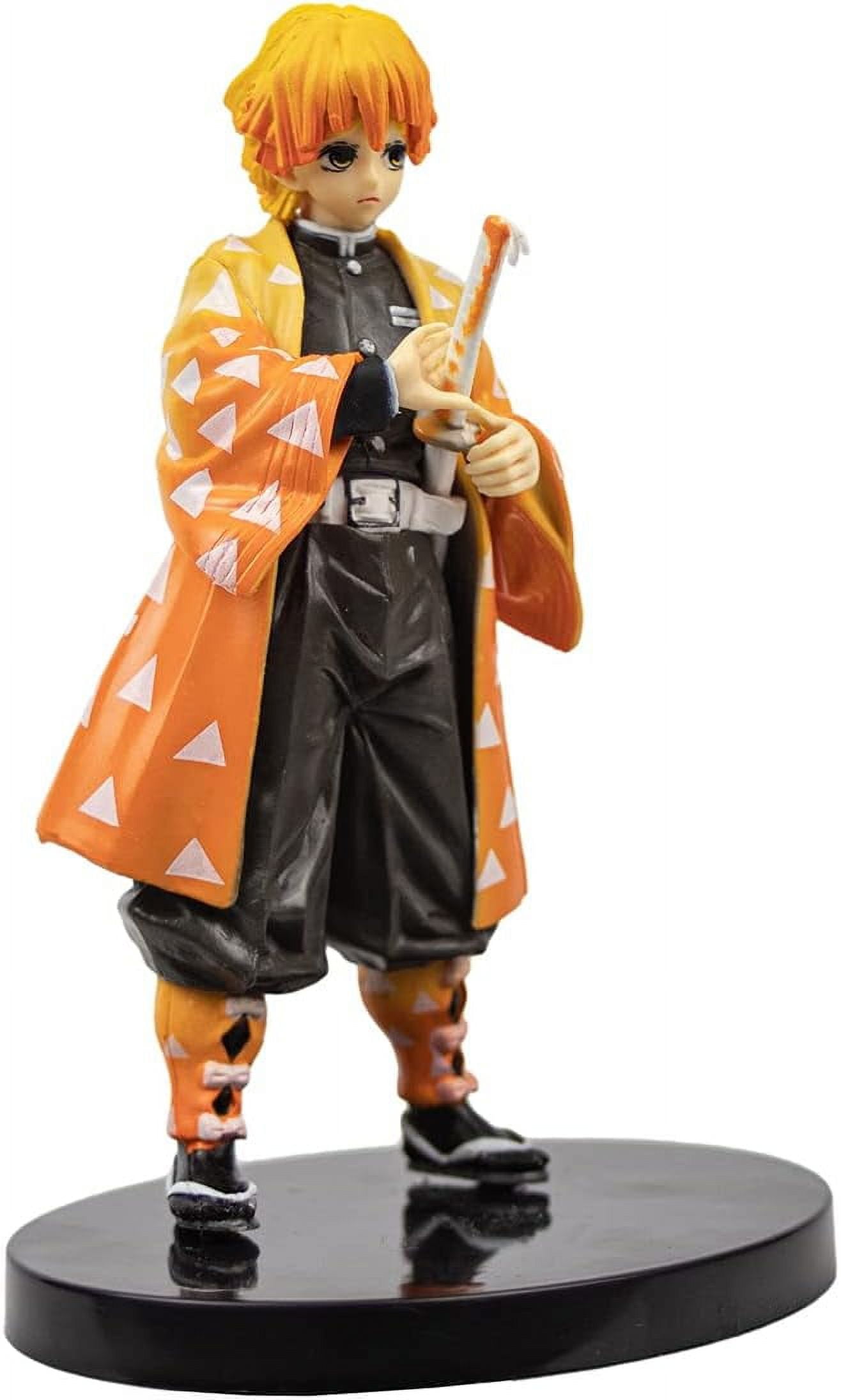 Anime Action Figure Demon Slayer Zenitsu Agatsuma Figures Character ...