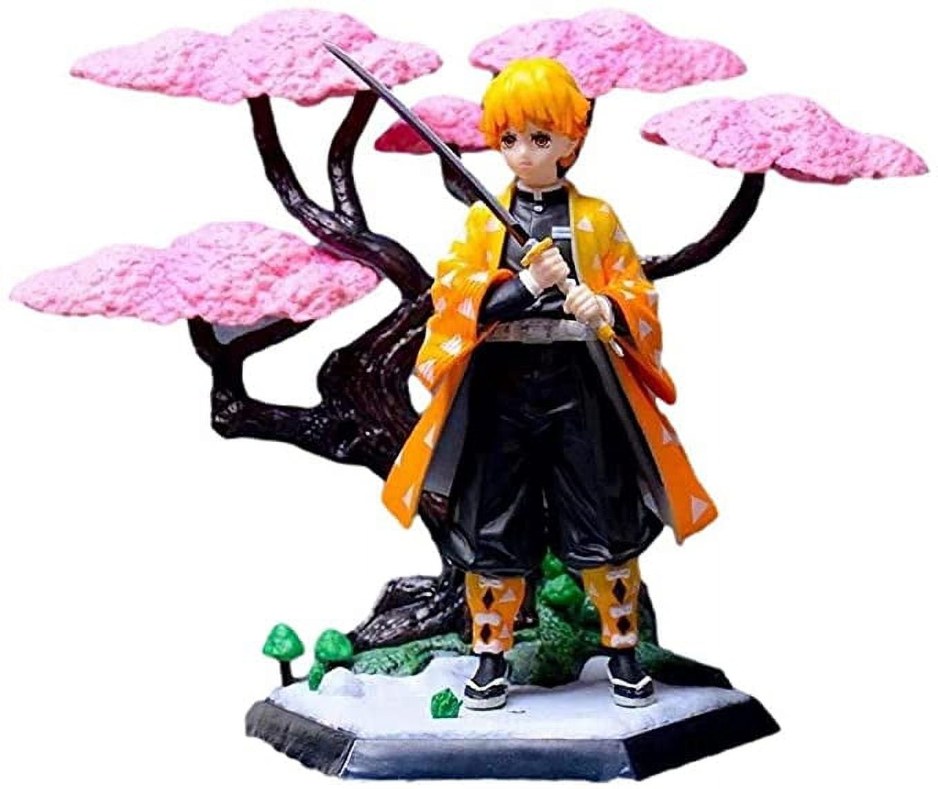 Anime Action Figure Demon Slayer Zenitsu Agatsuma PVC Realistic Figures ...