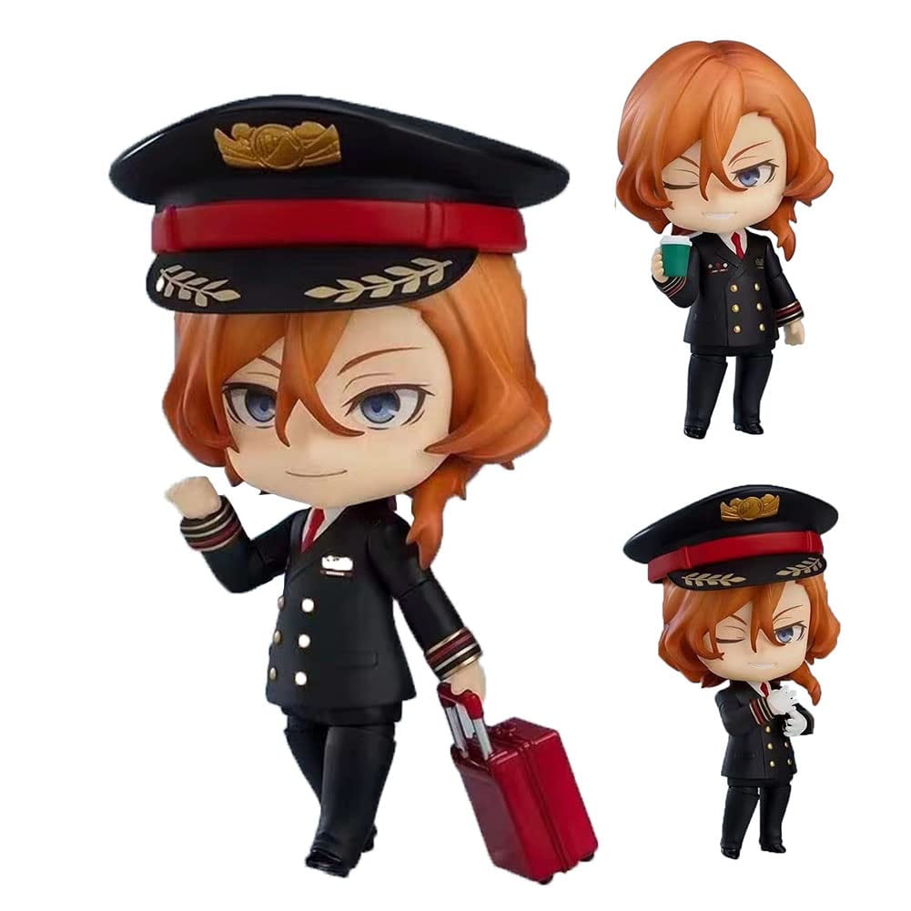 Anime Action Figure Nakahara Chuuya/Dazai Osamu Q Version Clayman ...