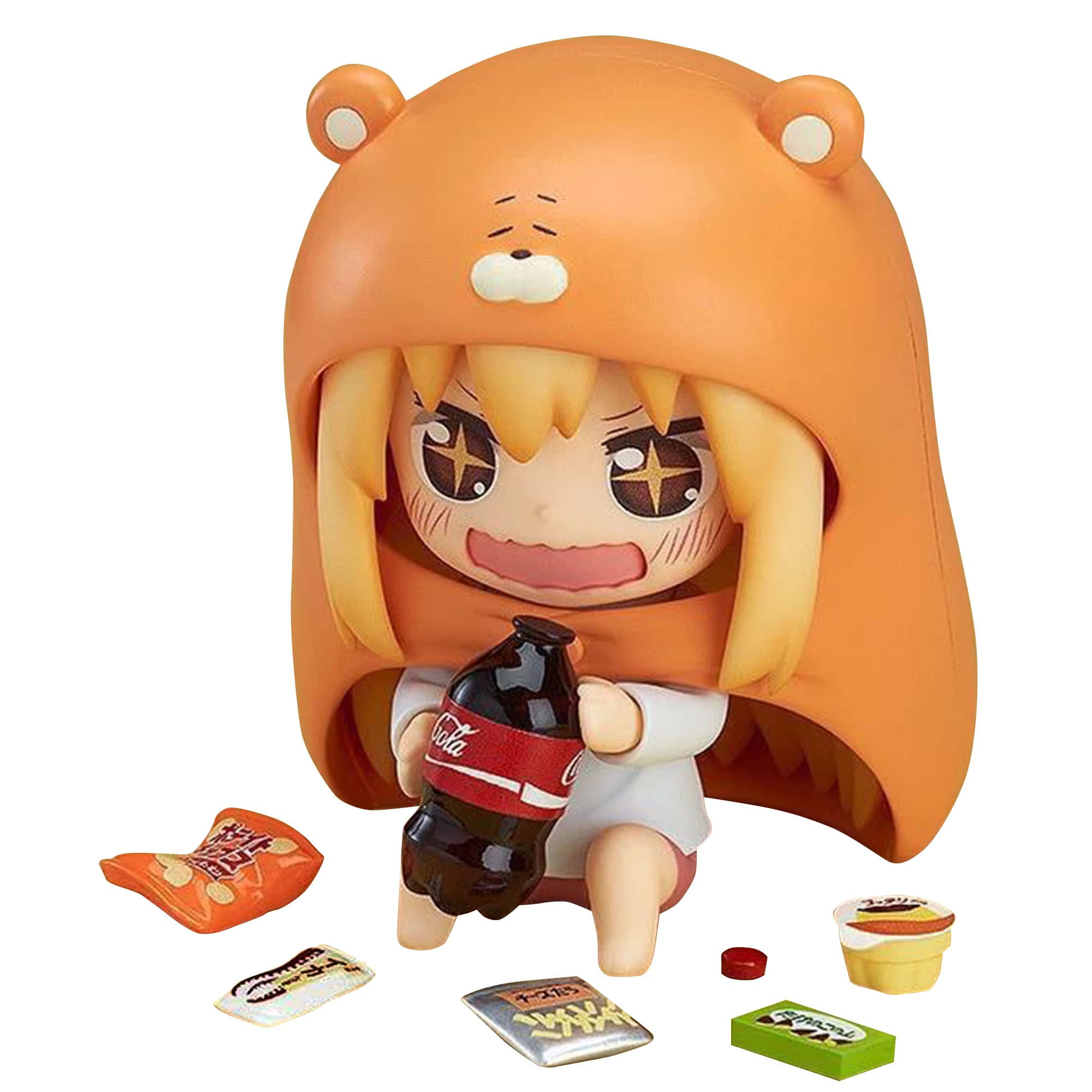 Anime Action Figure Q Version DOMA Umaru Interchangeable Face Figure ...