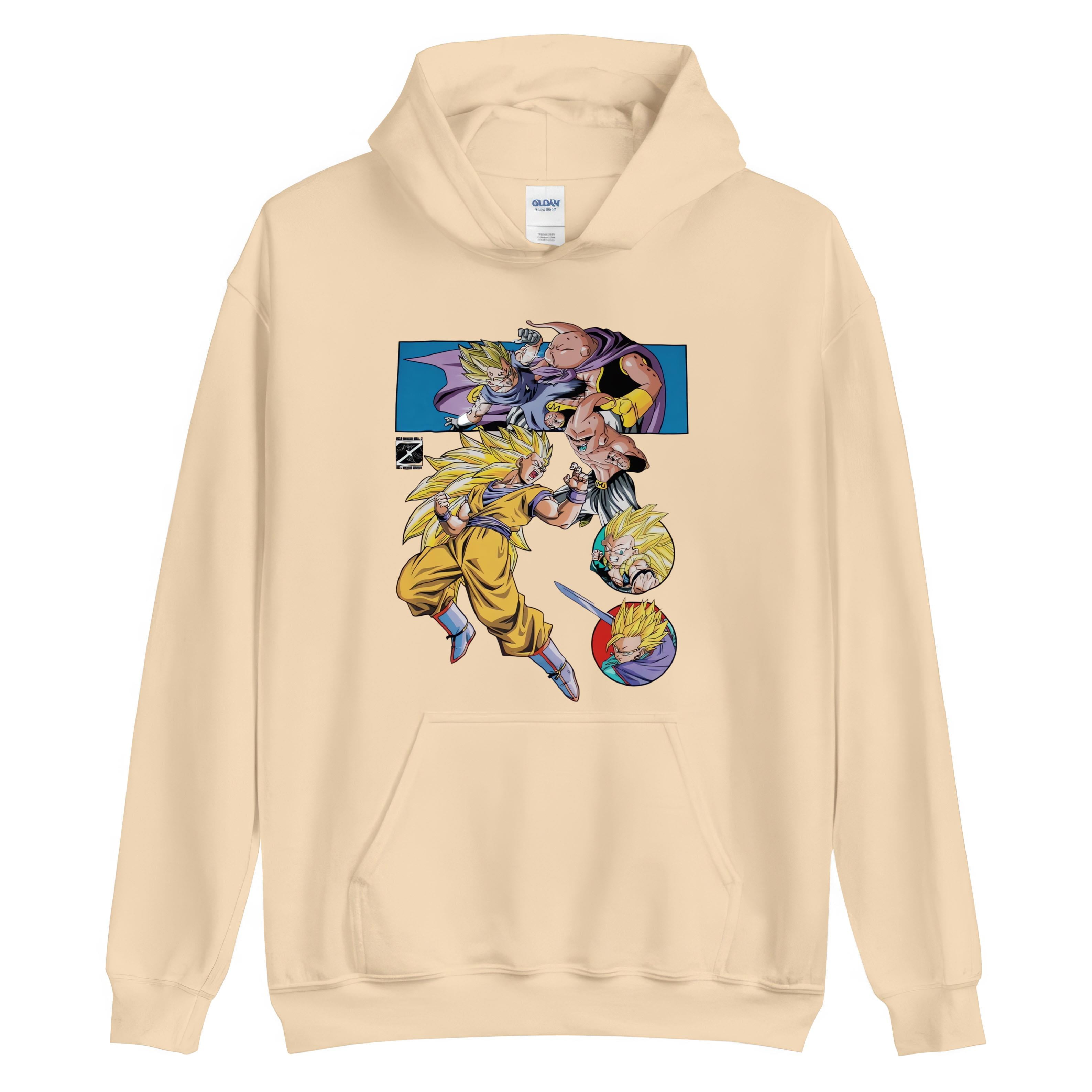Anime Action - Majin Buu Saga Action Front Episodes T-shirt - Walmart.com