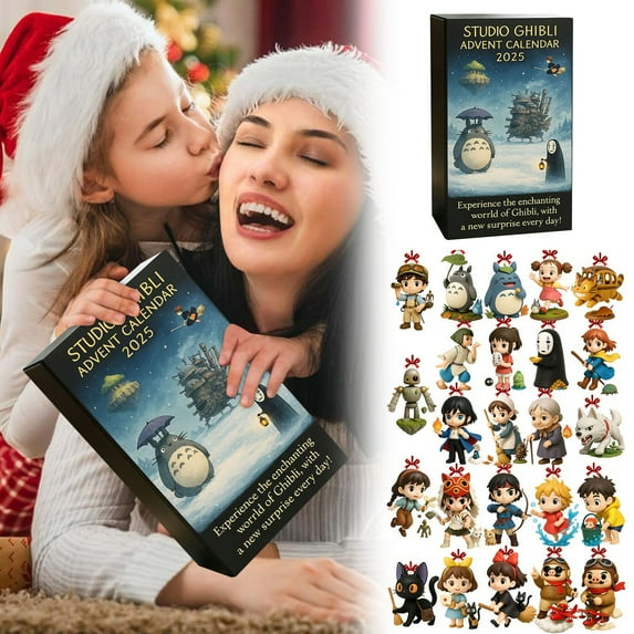 Anime Advent Calendar 2025,24 Days Christmas Countdown Calendar with 2D ...