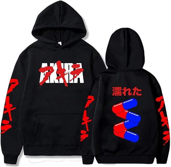 Anime Akira Hoodies Merch 2025 Women Men Casual Streetwear Printed ...
