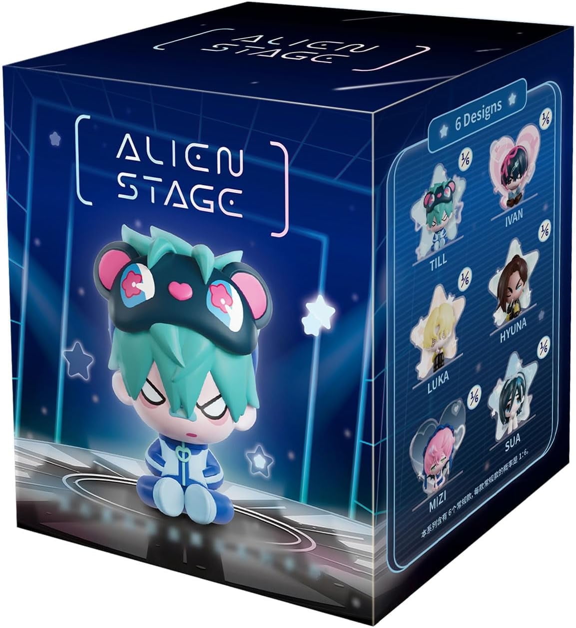 Anime Alien Stage Action Figure Blind Box Series Mizi SUA Ivan Till ...