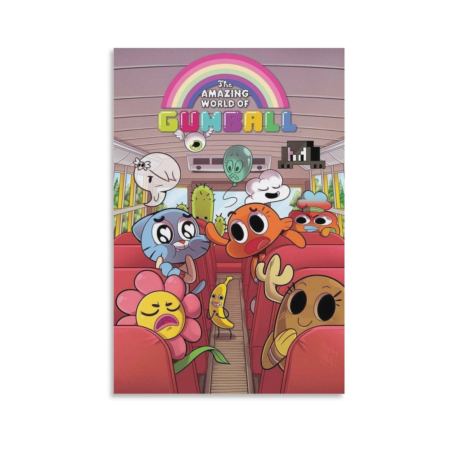 Anime The Amazing World of Gumball TV Series Print Posters Wall Art ...