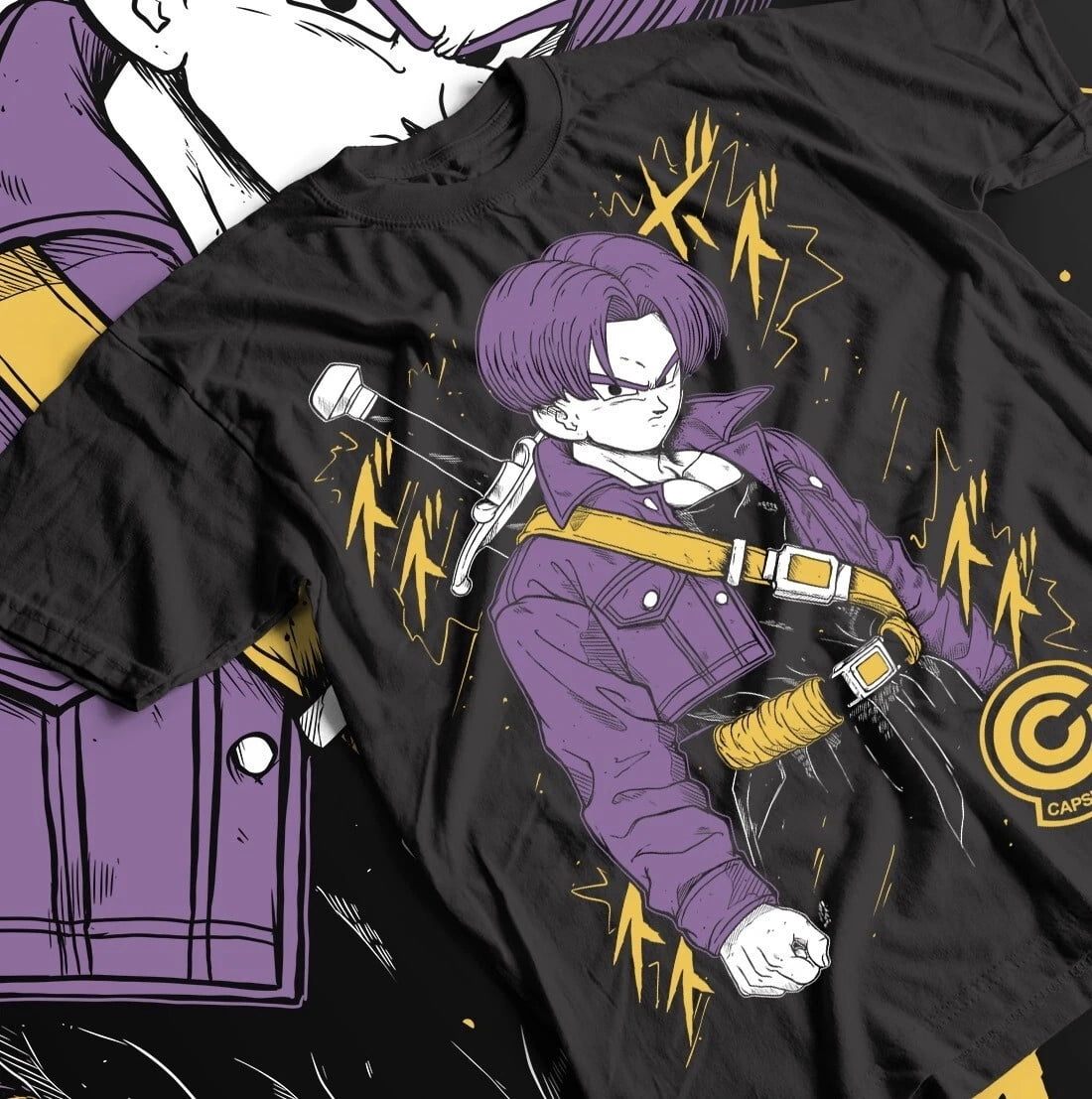 Anime And Manga Japanese Comic Book Otaku Nerd Graphic Heavy Cotton T ...