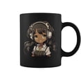 Anime And Music Black Girl Anime Merch Afro African American Coffee ...