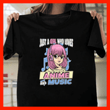 Anime And Music Manga Japan Kawaii Otaku H6091, Comfortable Unisex ...