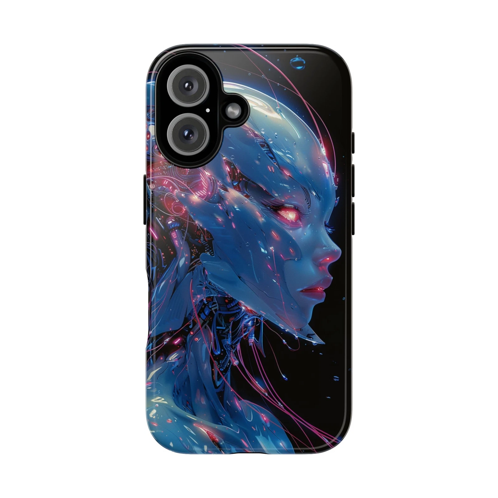 Anime Android Woman Cyborg Sci Fi Phone Case with iPhone 11-17 Pro Max ...