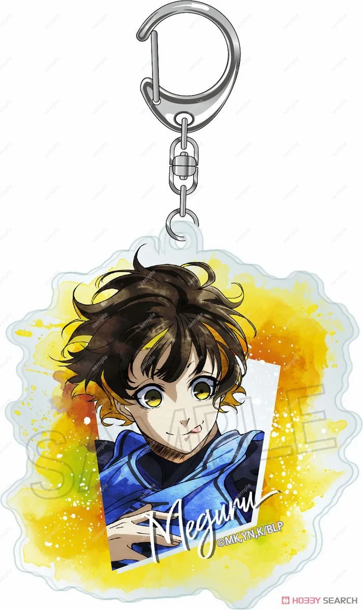 Anime Animation Blue Prison Key Chain Acrylic Character Isagi Yoichi ...