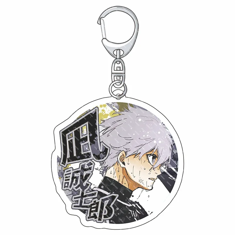 Anime Animation Blue Prison Key Chain Acrylic Character Isagi Yoichi ...