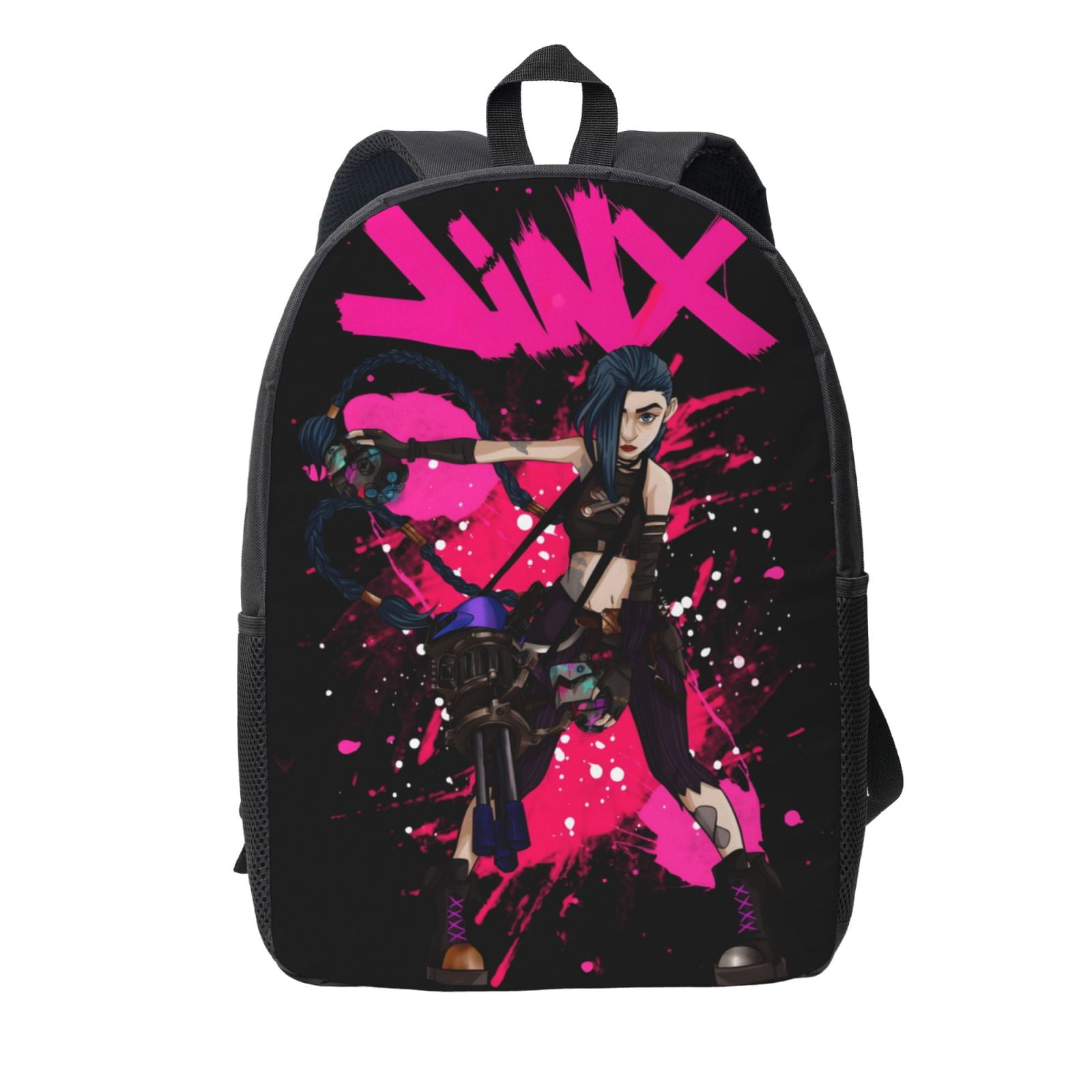 Anime Arcane Blue Jinx Backpack Unisex Bookbag Rucksack Printing ...