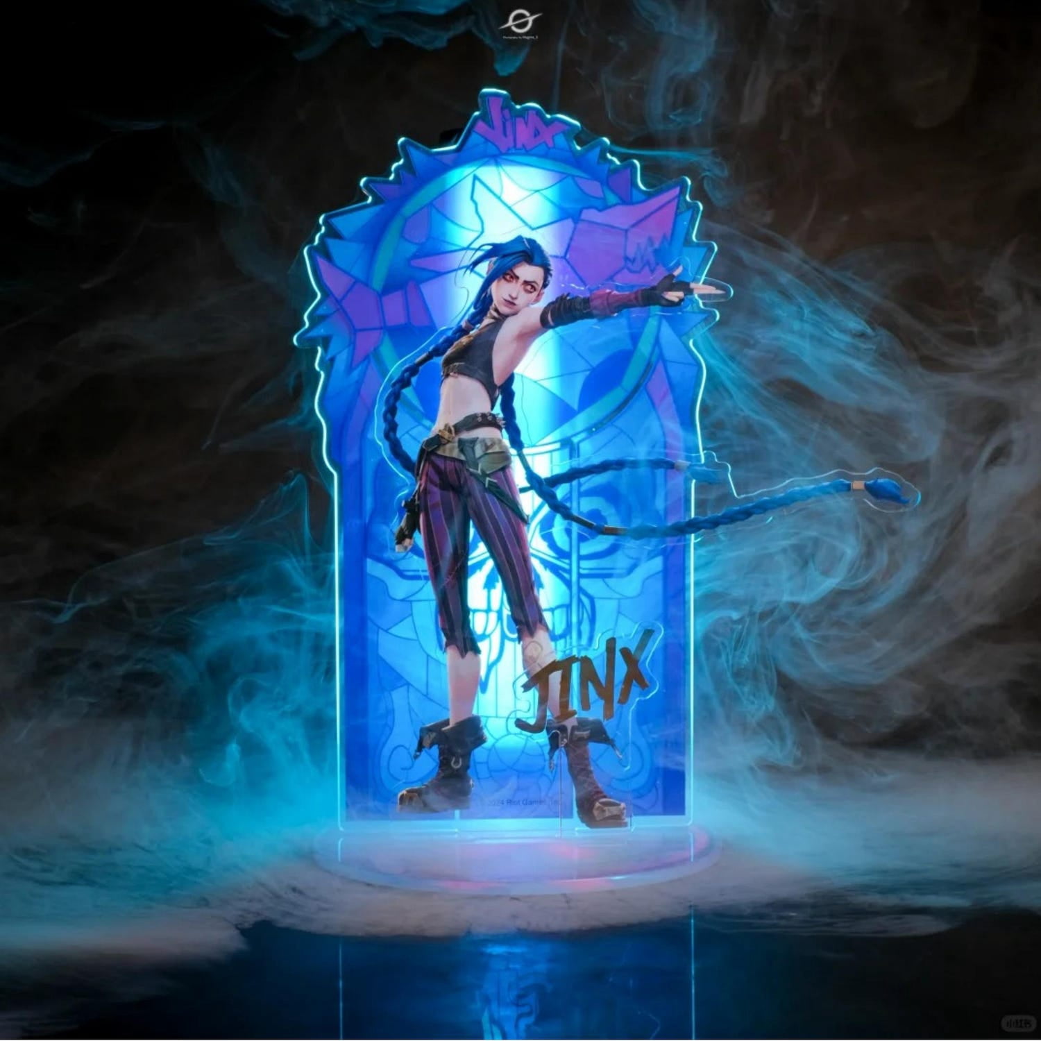 Anime Arcane, Jinx Standee, League of Legends Acrylic Standee Figure ...
