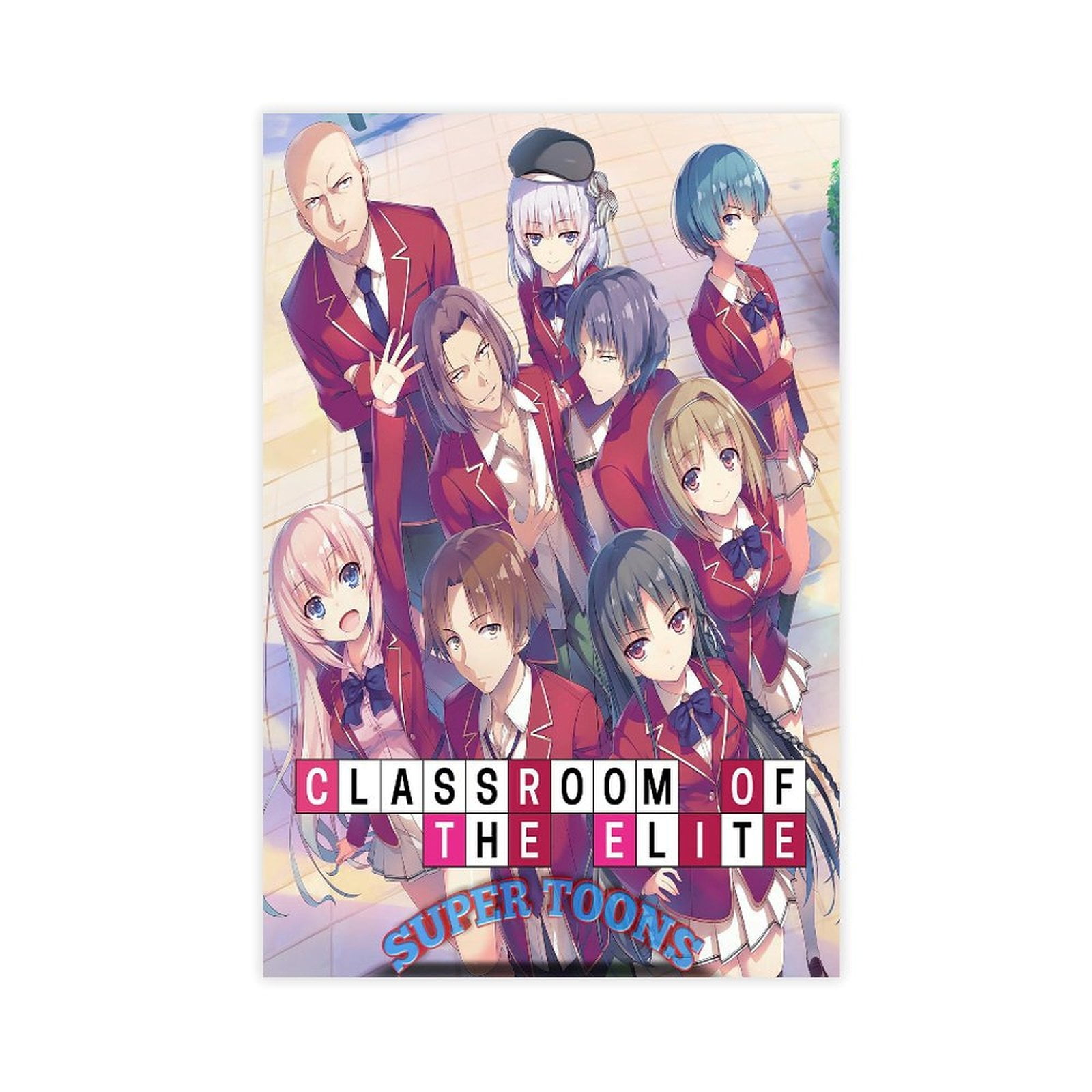 Anime Art Classroom of The Elite Posters Art Print Bedroom Decor for ...