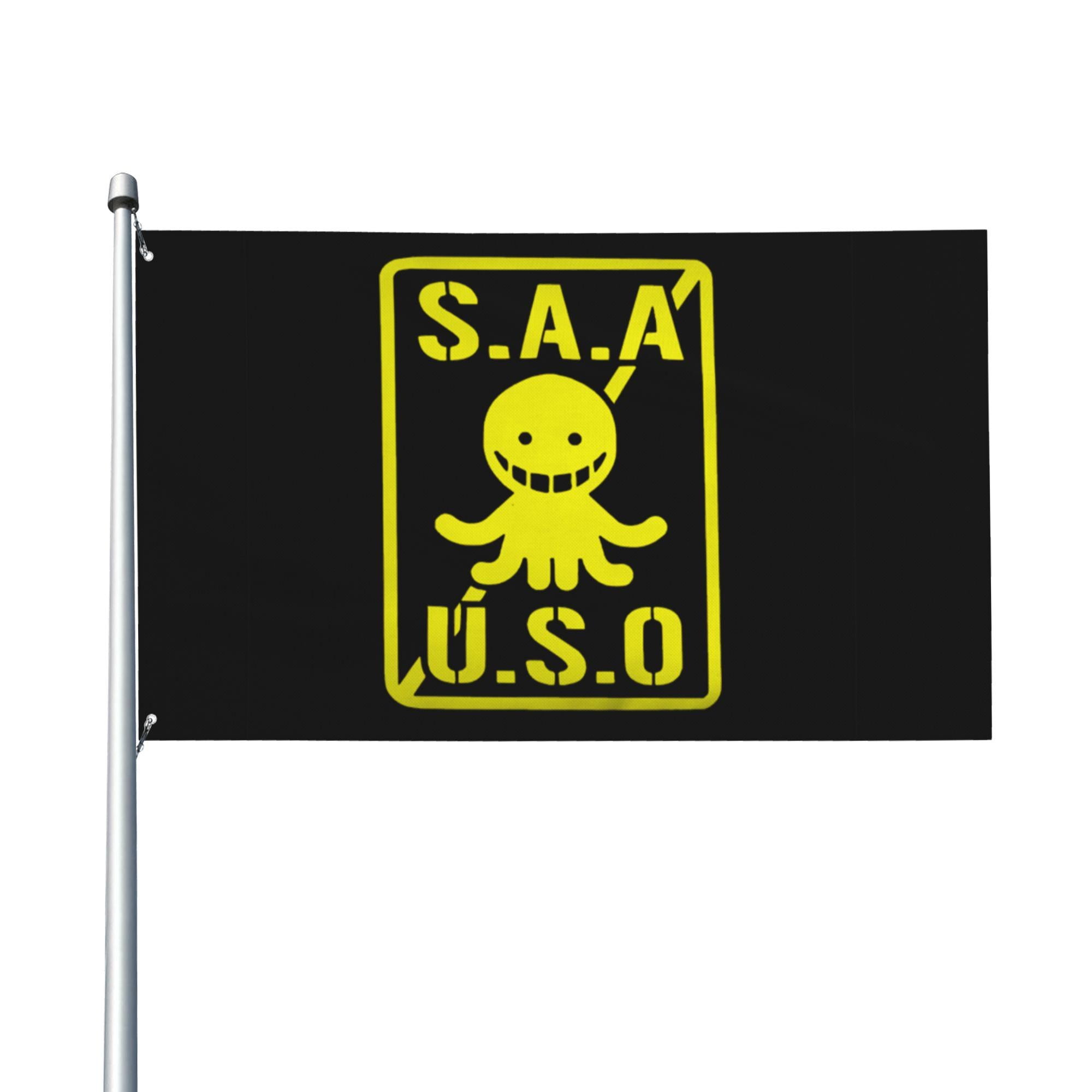 Anime Assassination Classroom Koro-Sensei Flag Outdoor Garden Flag ...