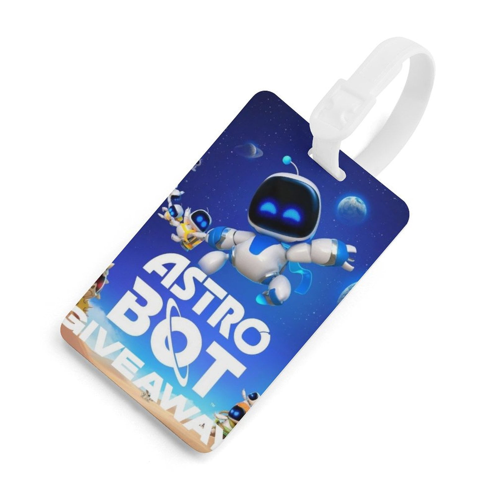 Anime AstroBot Luggage Tags for Suitcase Travel Bag Name ID Label Loop ...