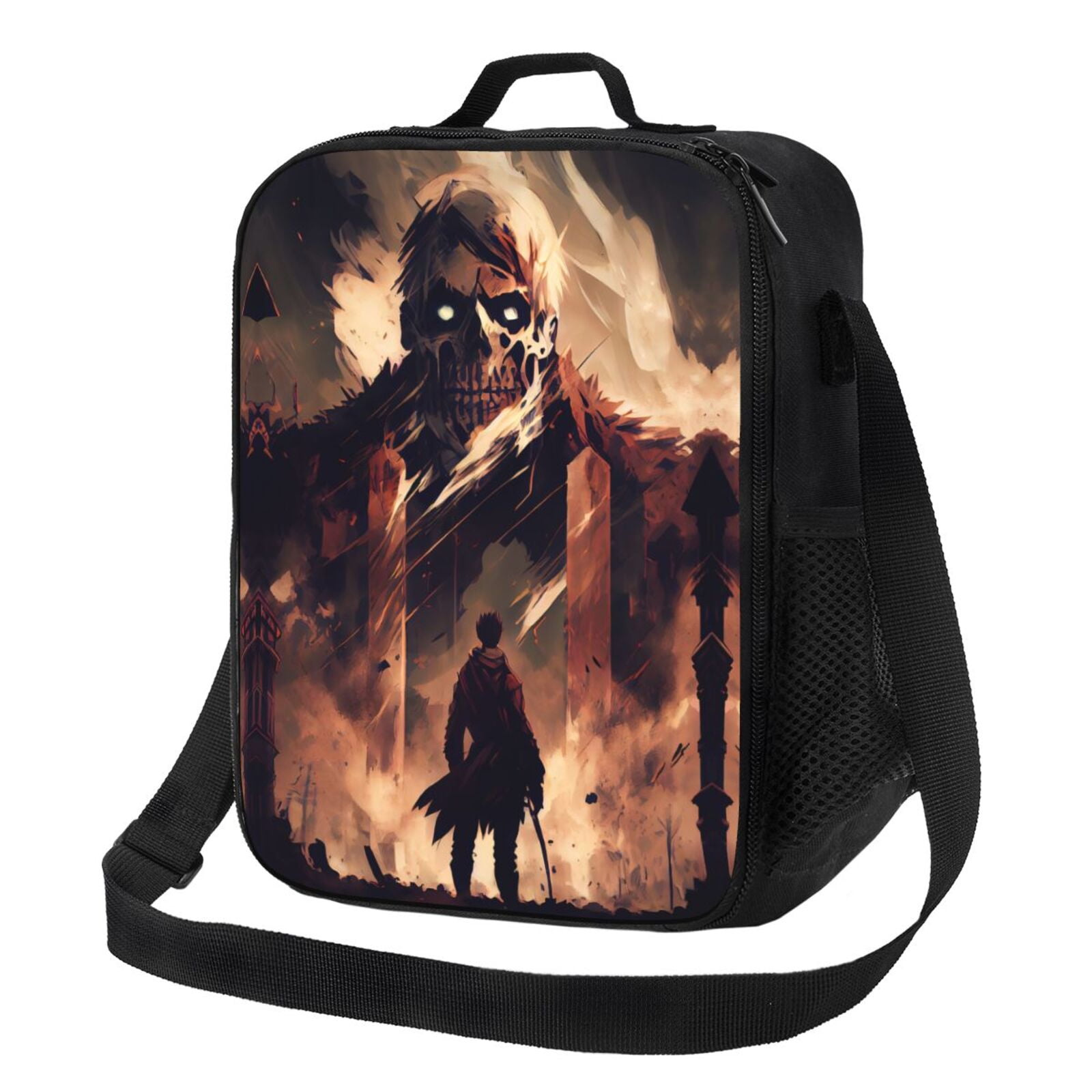 Anime Attack On Titan Lunch Box Reusable Lunch Bag Insulated Portable ...