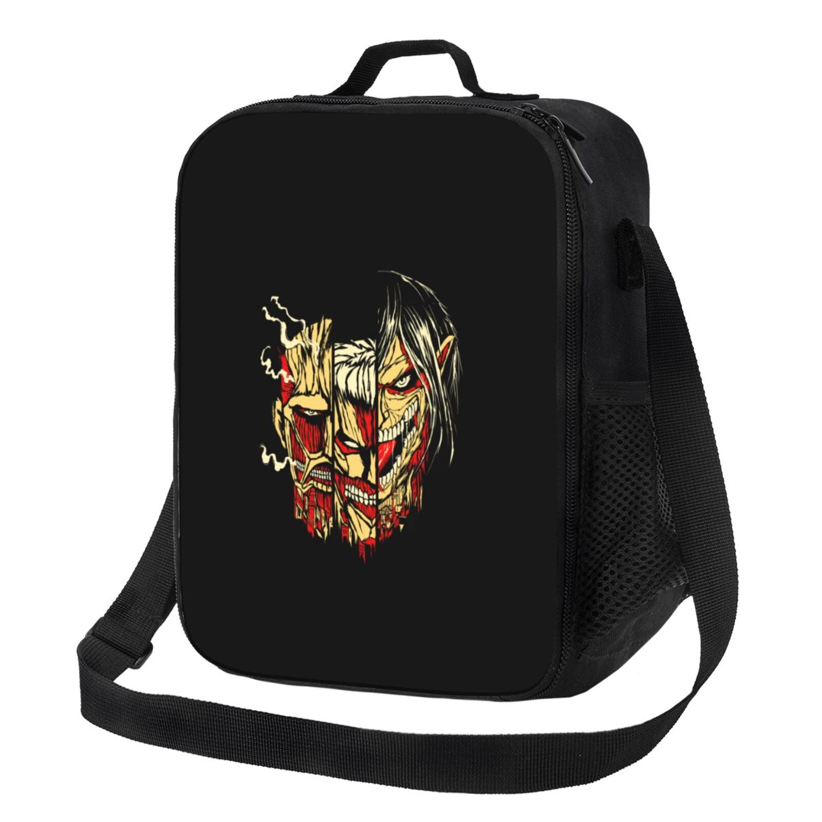 Anime Attack On Titan Lunch Box Reusable Lunch Bag Insulated Portable ...