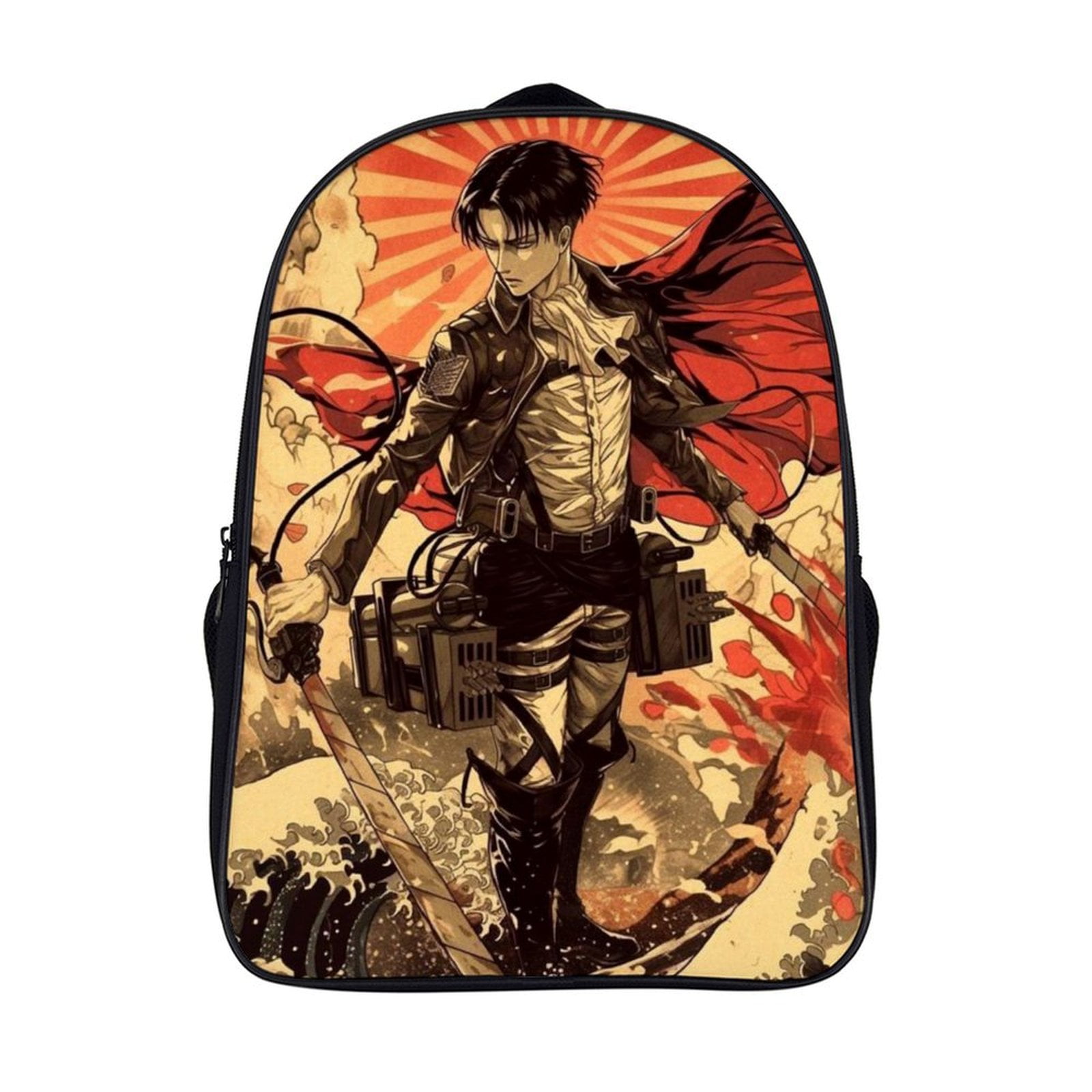 Anime Attack on Titan 16-inch Dual-compartment Backpack. A Simple ...