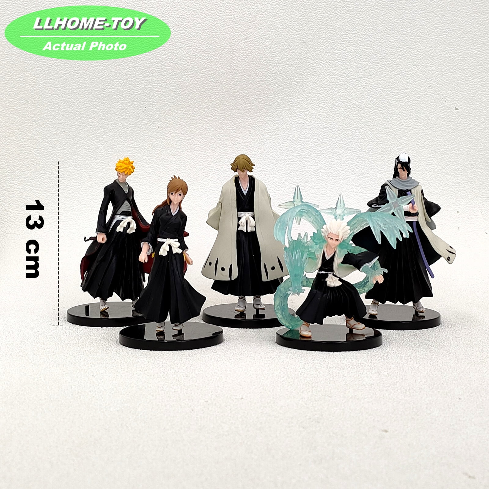 Anime BL Kurosaki Ichigo Kisuke Byakuya Toushirou 5Pcs Figure Statue ...