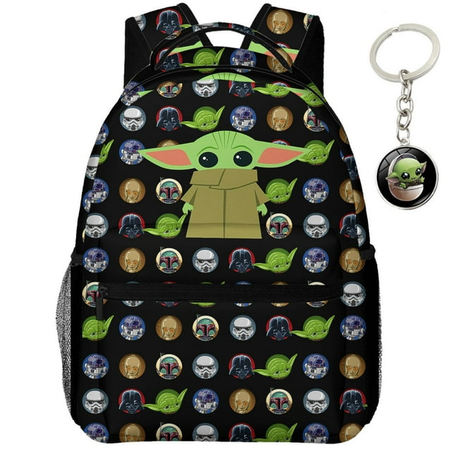 Anime Backpack Cartoon Pattern Shoulder Backpacks Comic Book-Bag ...