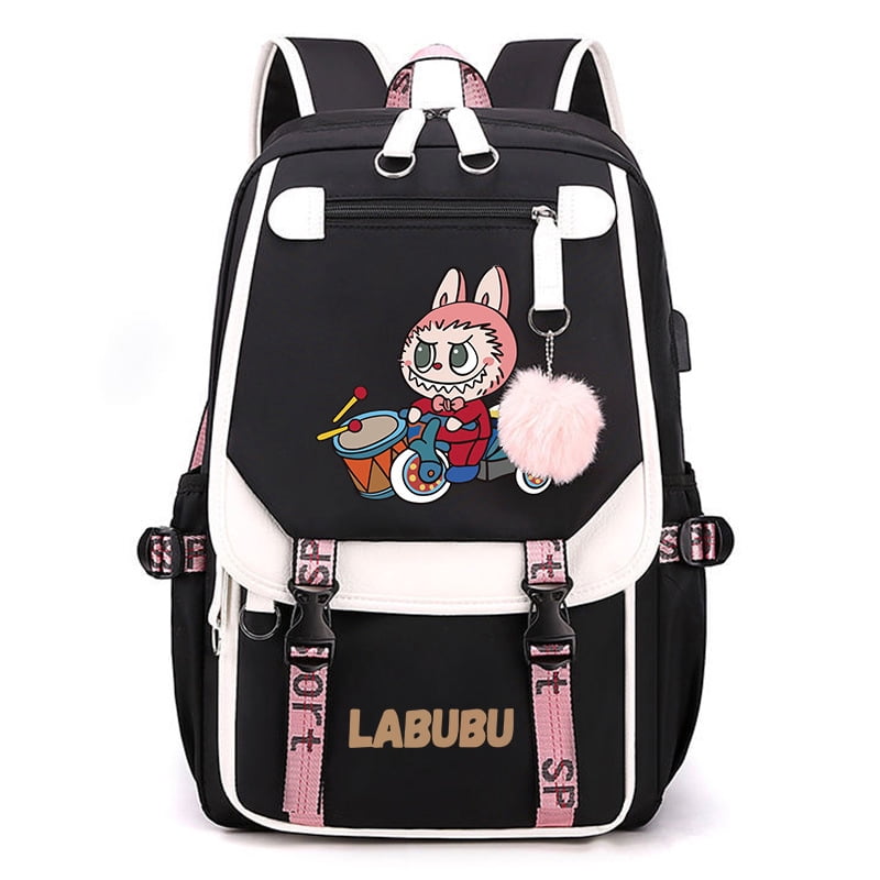 Anime Backpack Cosplay Unisex Students School Bag Cartoon Bookbag ...