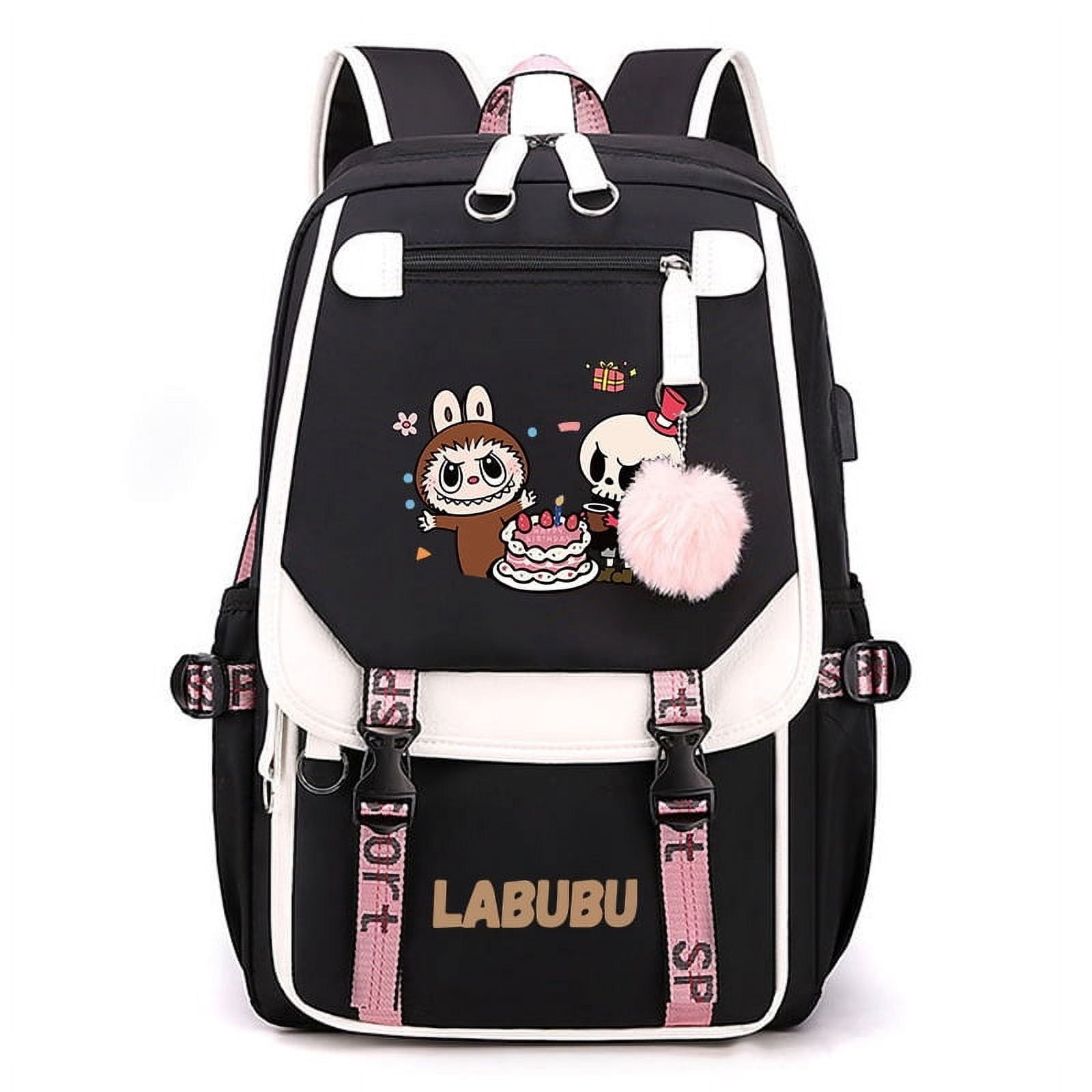 Anime Backpack Cosplay Unisex Students School Bag Cartoon Bookbag ...