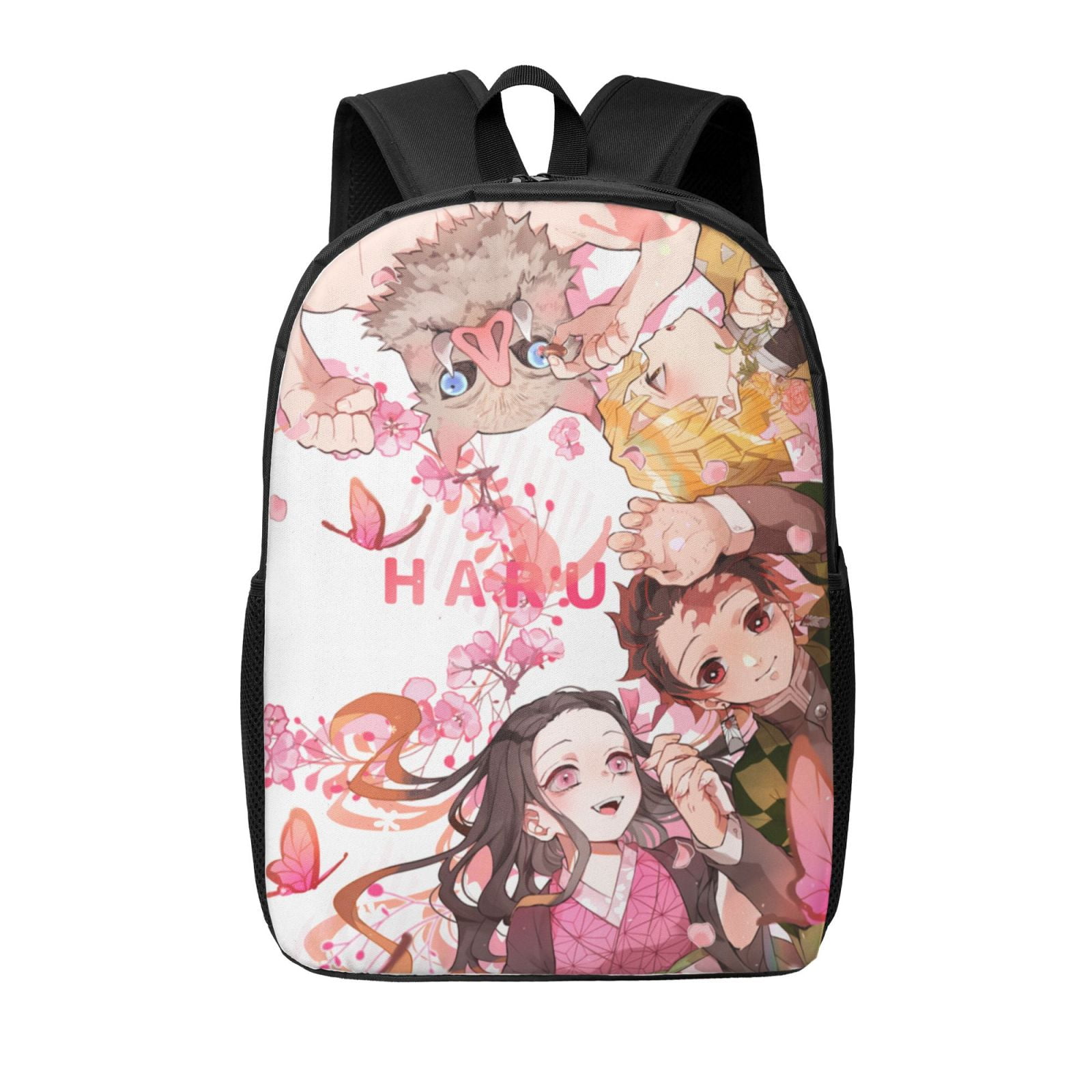 Anime Backpack Demon Slayer Backpacks Adjustable Shoulder strap Casual ...