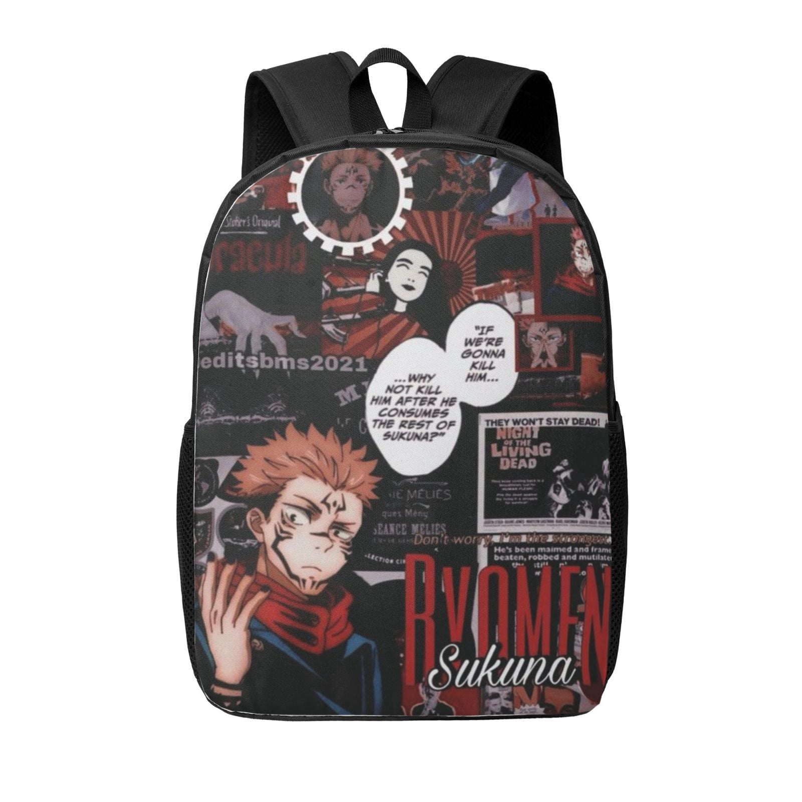 Anime Backpack, Jujutsu Kaisen Backpack, 17 Inch Laptop Backpack For ...