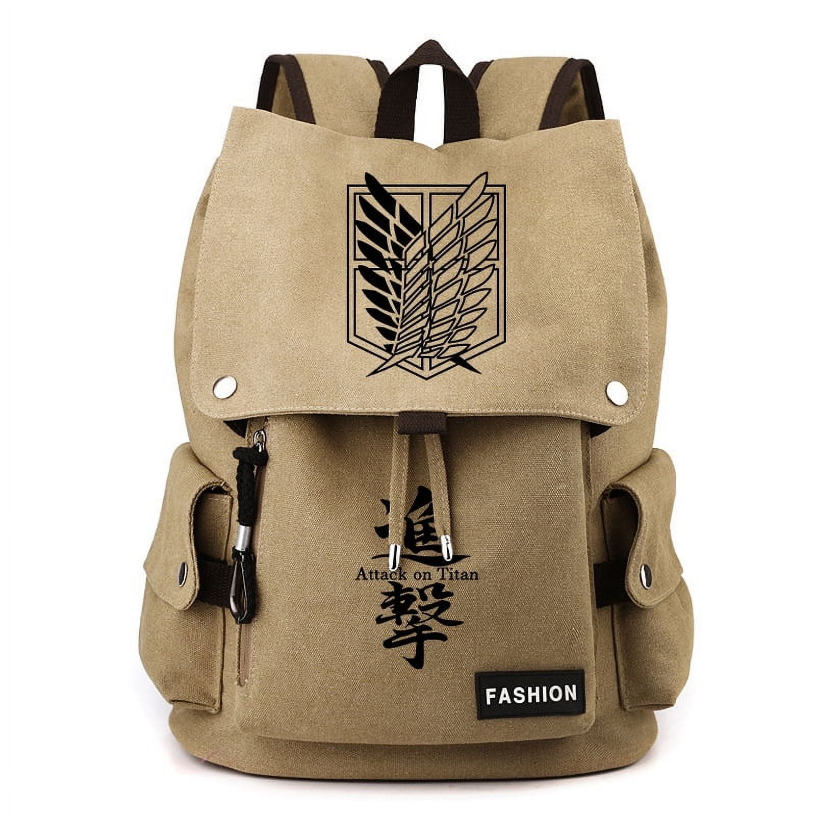 Anime Backpack Student Backpack Assault Giant School Bag Cartoon ...
