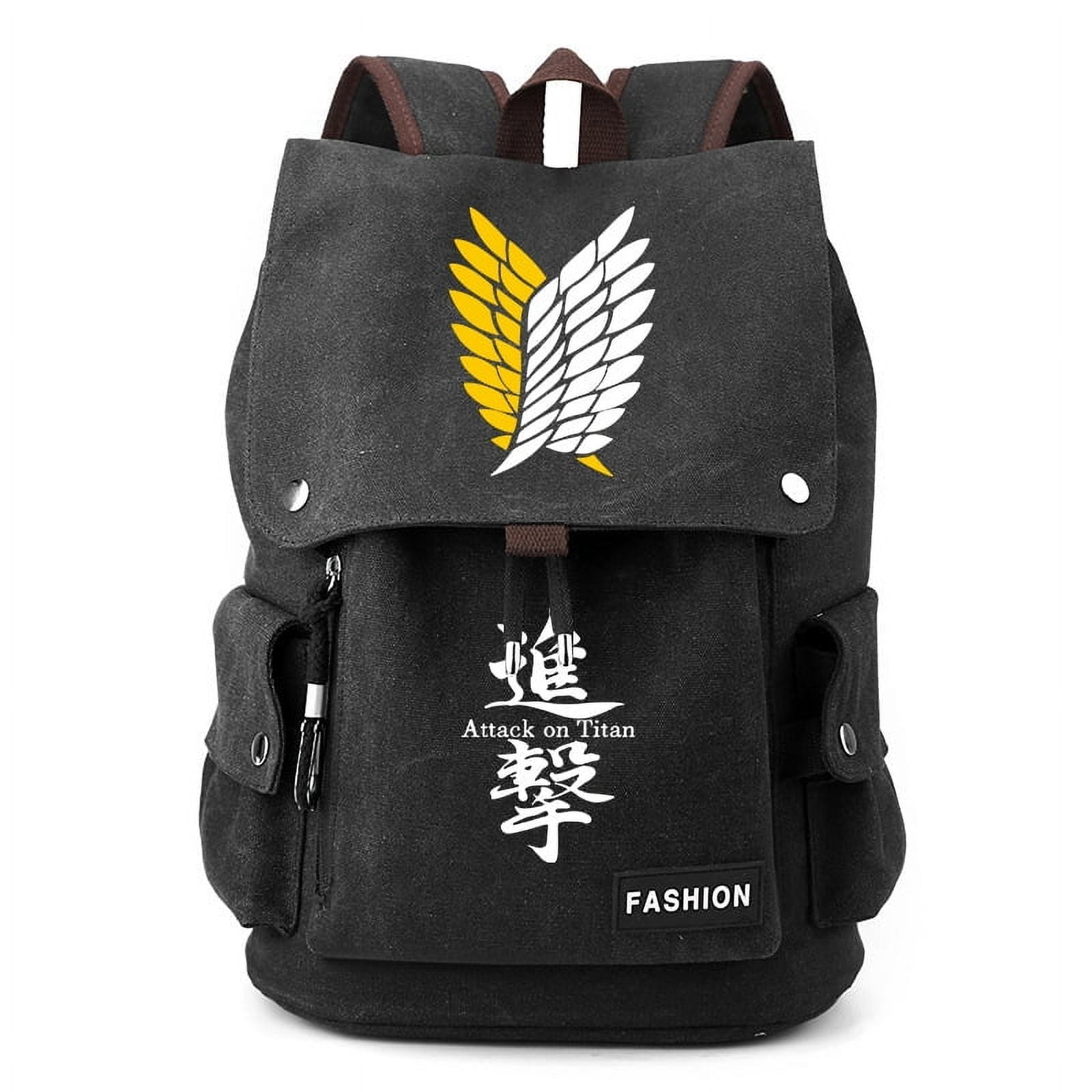 Anime Backpack Student Backpack Assault Giant School Bag Cartoon ...