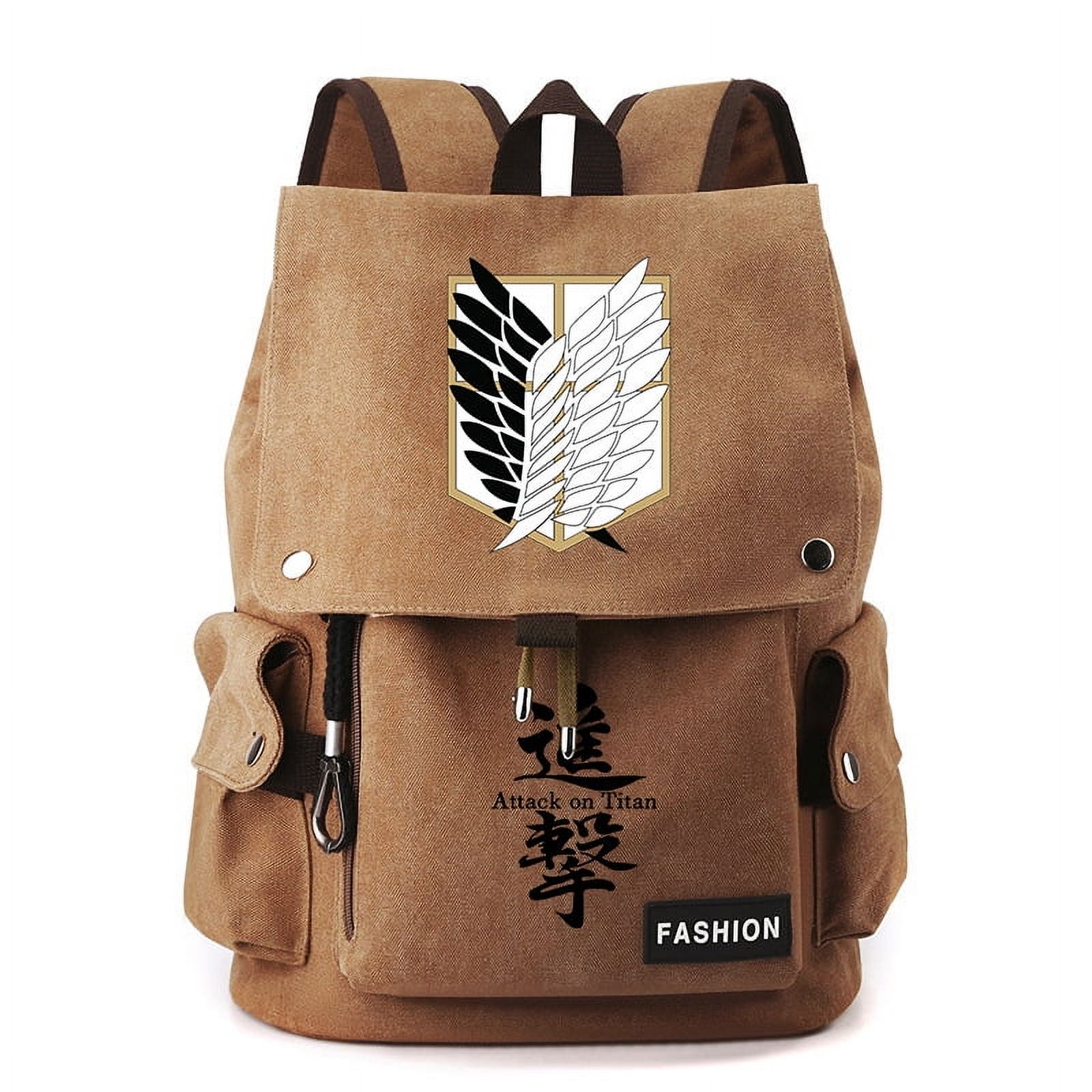 Anime Backpack Student Backpack Assault Giant School Bag Cartoon ...