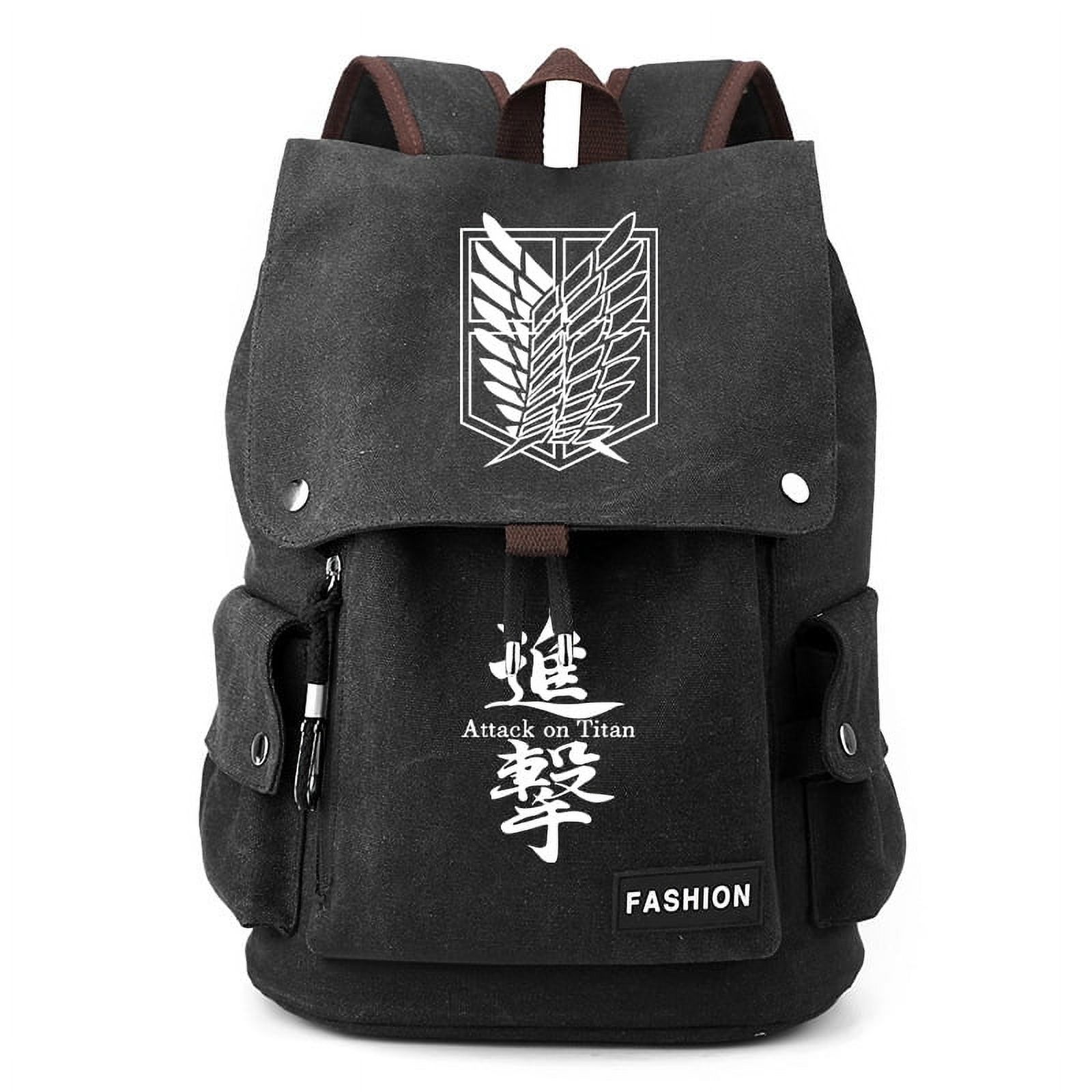Anime Backpack Student Backpack Assault Giant School Bag Cartoon ...