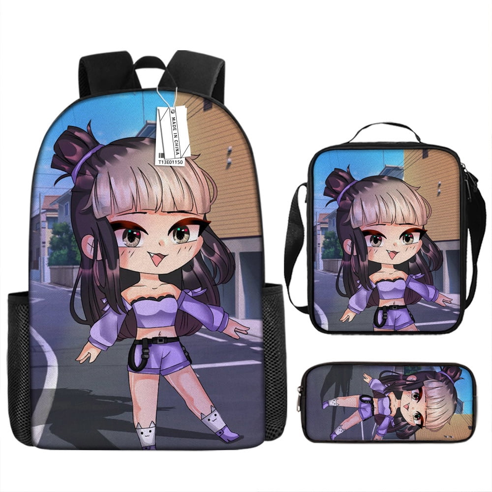 Anime Backpack Two-Dimensional Gacha Backpack Retro School Bag ...