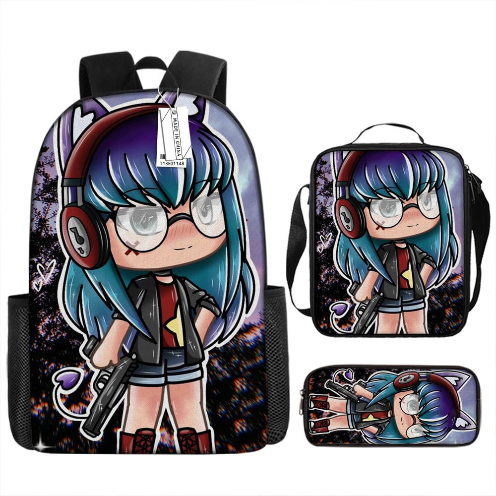 Anime Backpack Two-Dimensional Gacha Backpack Retro School Bag ...