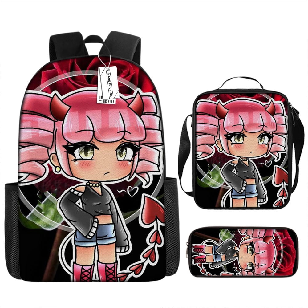 Anime Backpack Two-Dimensional Gacha Backpack Retro School Bag ...