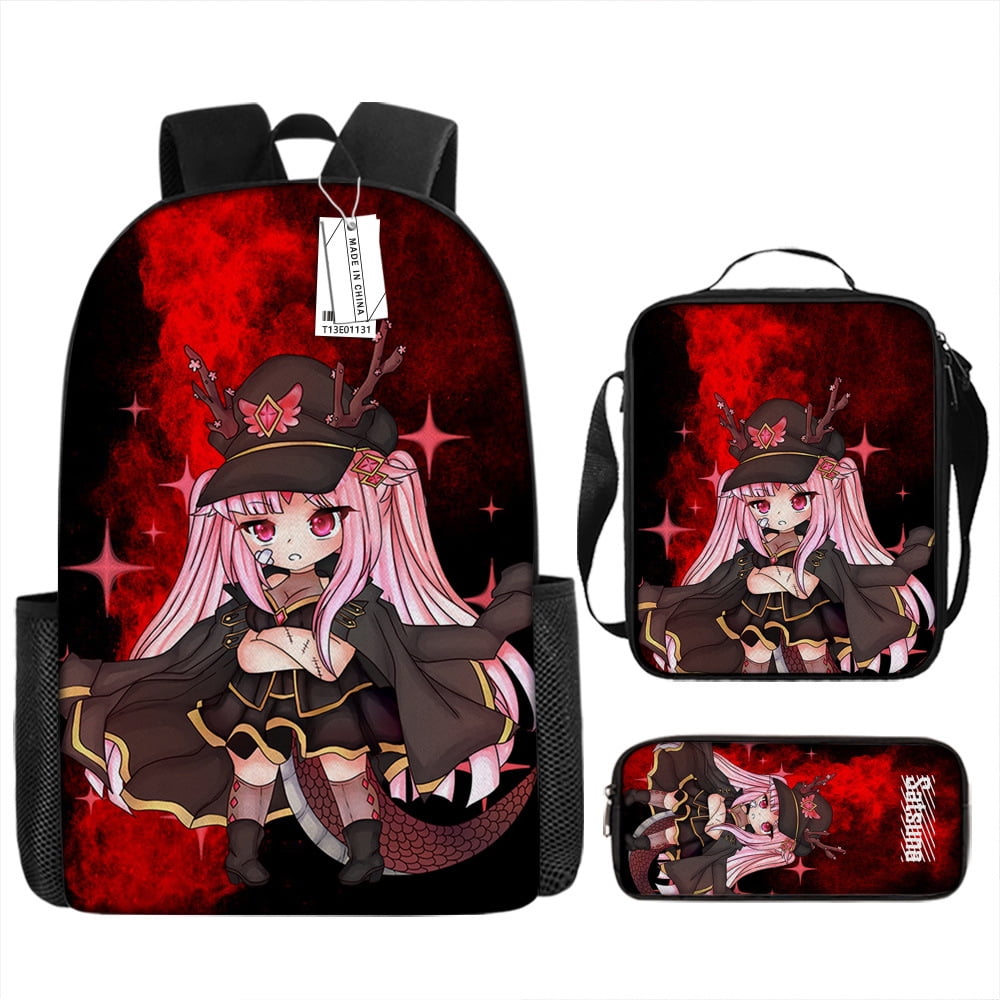 Anime Backpack Two-Dimensional Gacha Backpack Retro School Bag ...
