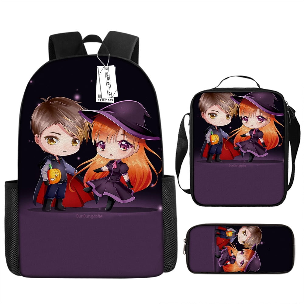 Anime Backpack Two-Dimensional Gacha Backpack Retro School Bag ...