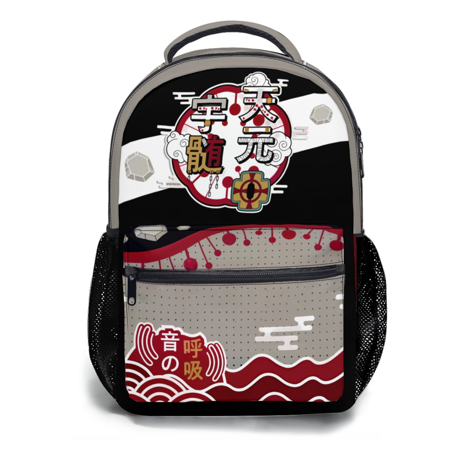 Anime Backpack for Men Women Teenager 17 Inch Anime Schoolbag Travel ...