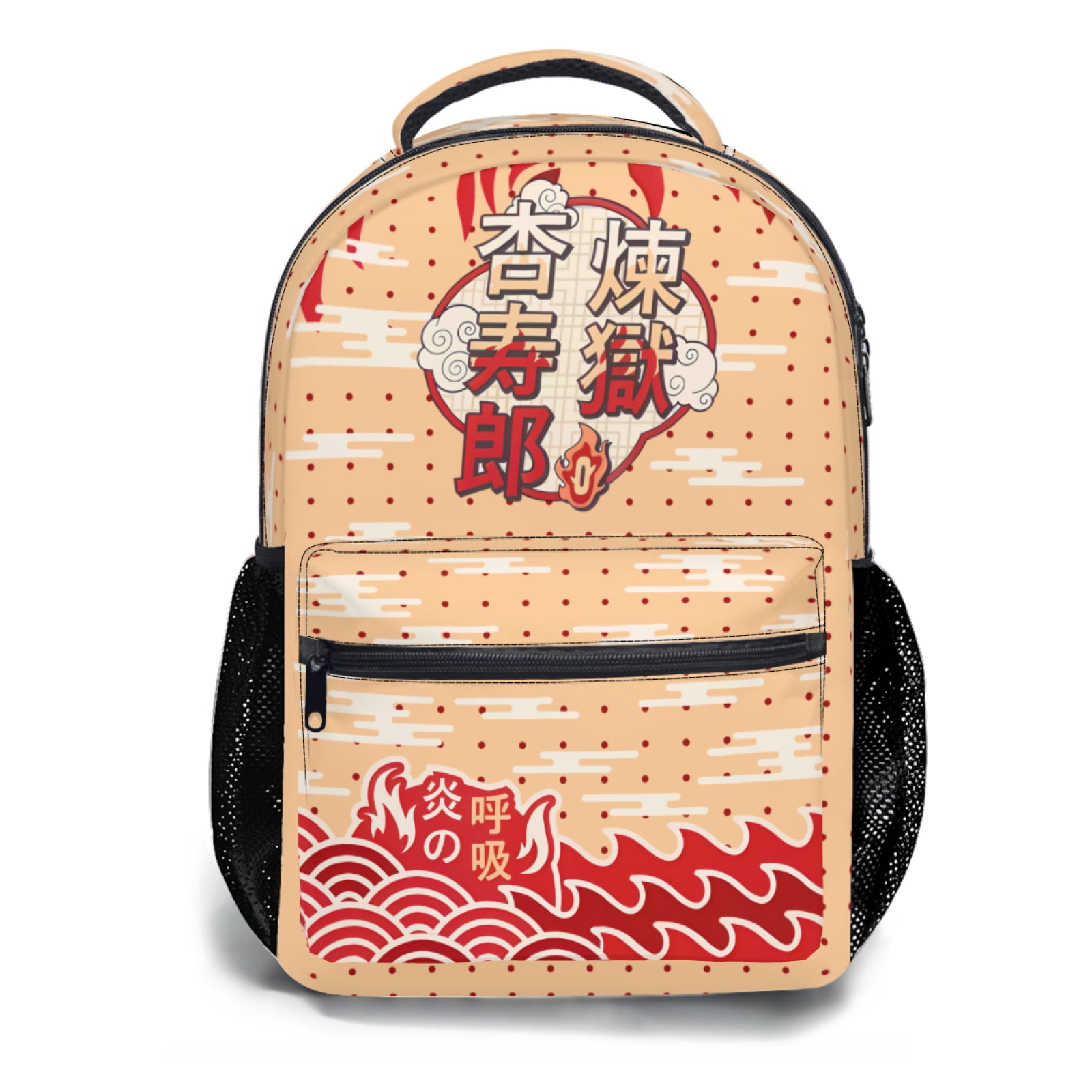 Anime Backpack for Men Women Teenager 17 Inch Anime Schoolbag Travel ...