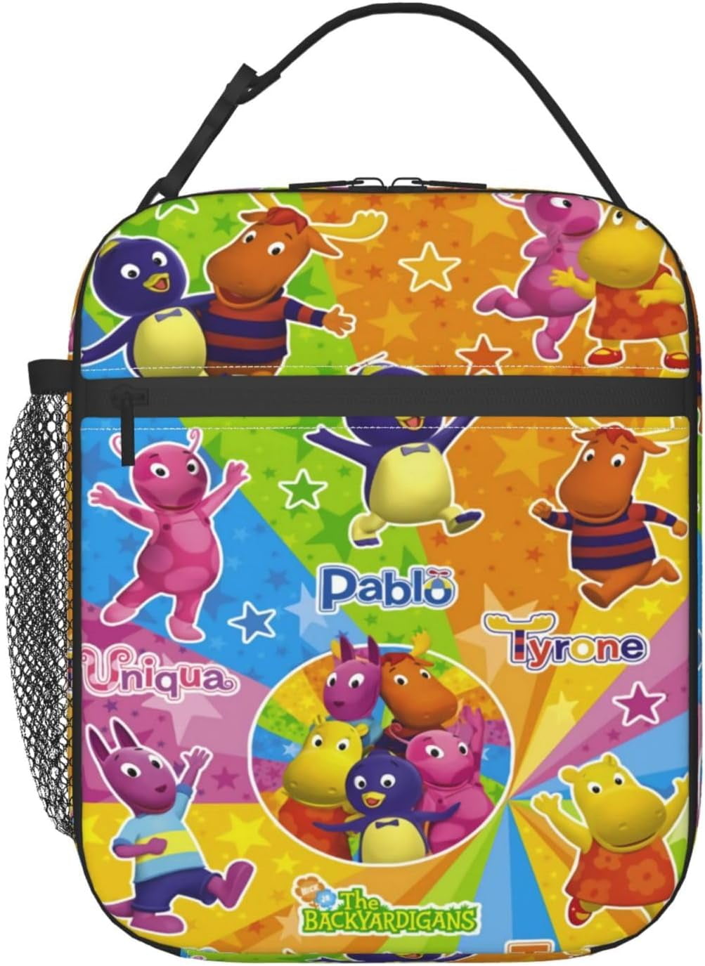 The Anime Backyardigans Insulated Lunch Bag Lunch Box Large Capacity ...