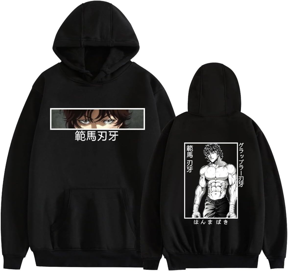 Anime Baki Hanma Yujiro Hoodie 3D Japanese Cosplay Sweatshirts Pullover ...
