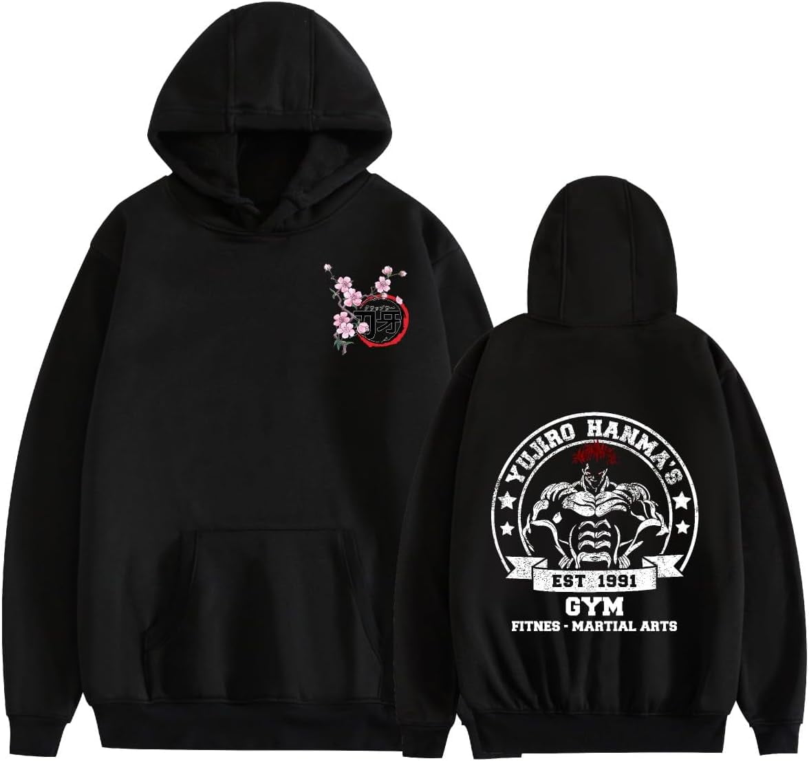 Anime Baki Hanma Yujiro Hoodie 3D Japanese Cosplay Sweatshirts Pullover ...