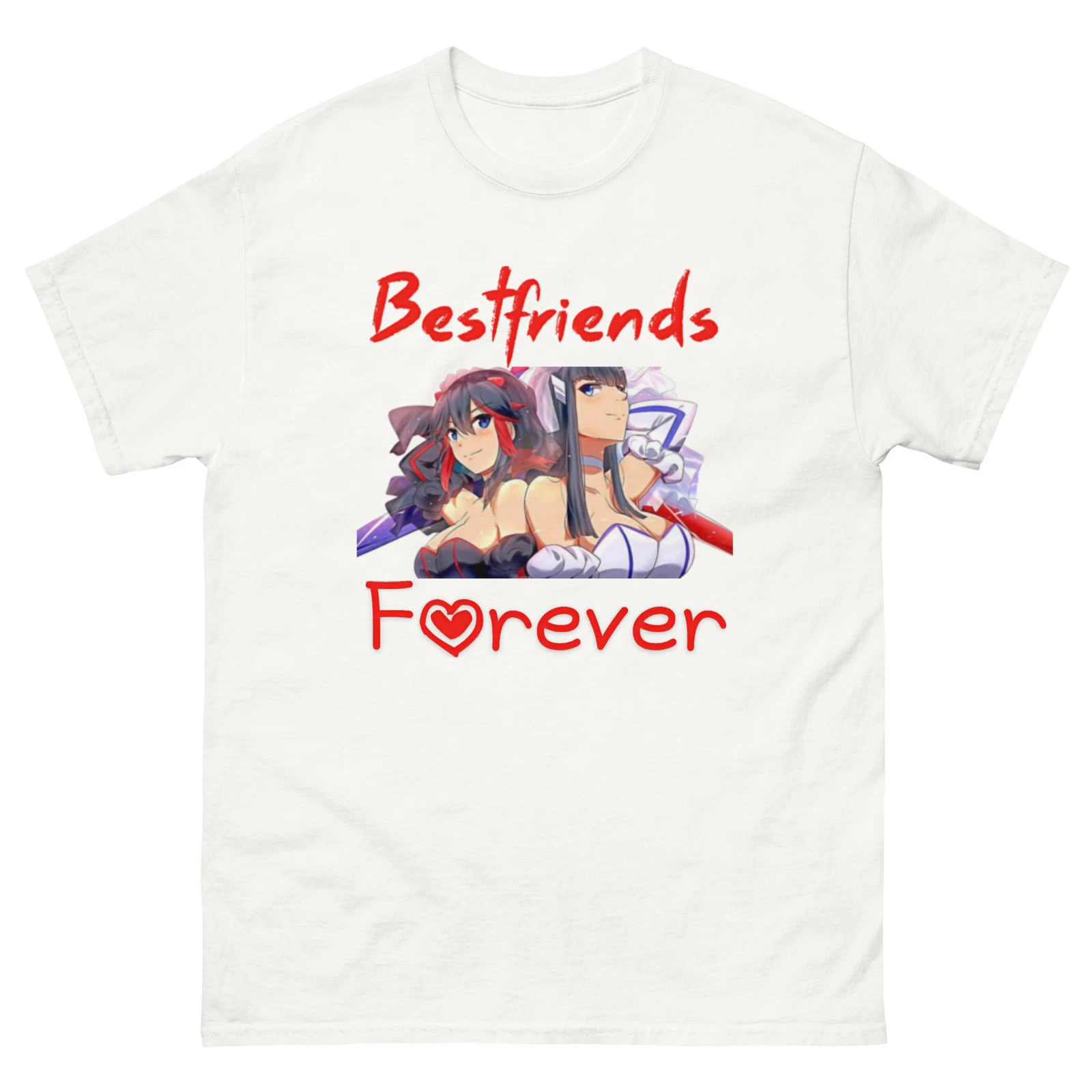 Anime Battle Fan Service Tee, Ryuko Matoi vs Satsuki Kiryuin, Kill La ...